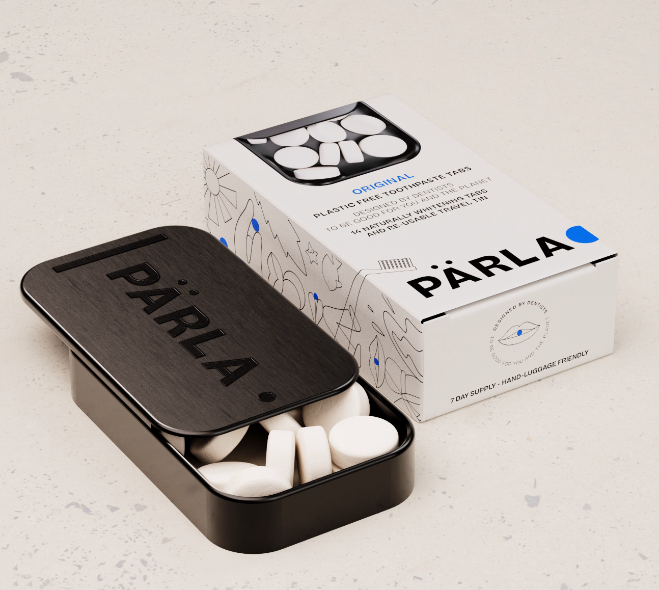 TRAVEL TIN – PÄRLA Oral Care